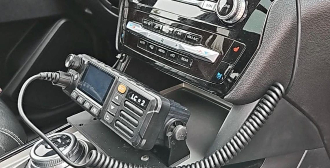 2020, 2021, 2022, 2023, 2024 Ford Explorer Non Pi Universal Radio Mount ...