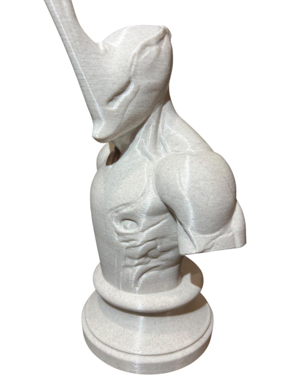 Warframe Excalibur Bust Marble Style 3D Printed Statue (warframe ...