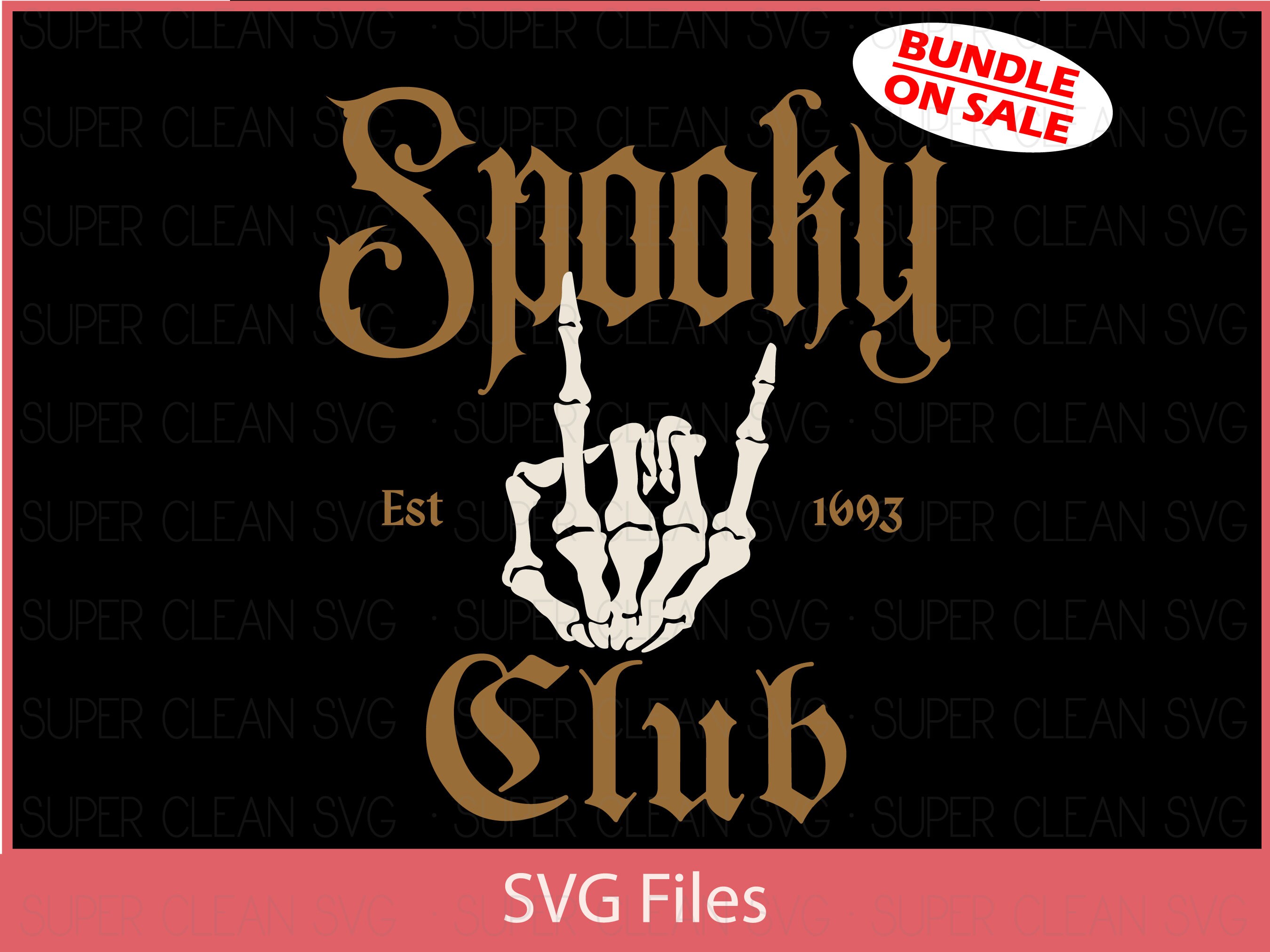 Spooky Season SVG, Spooky Club, Vector, Svg, Cricut Files, Spooky ...