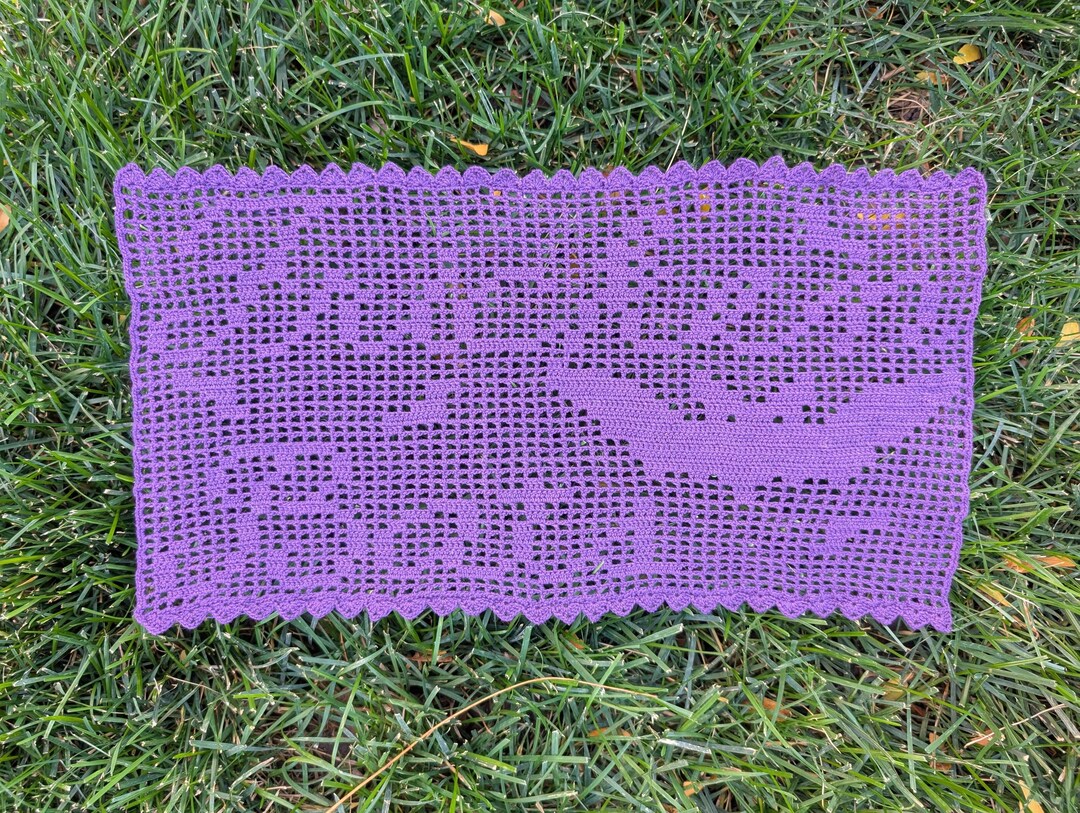 Fricken Bats Filet Crochet Doily Pattern - Etsy