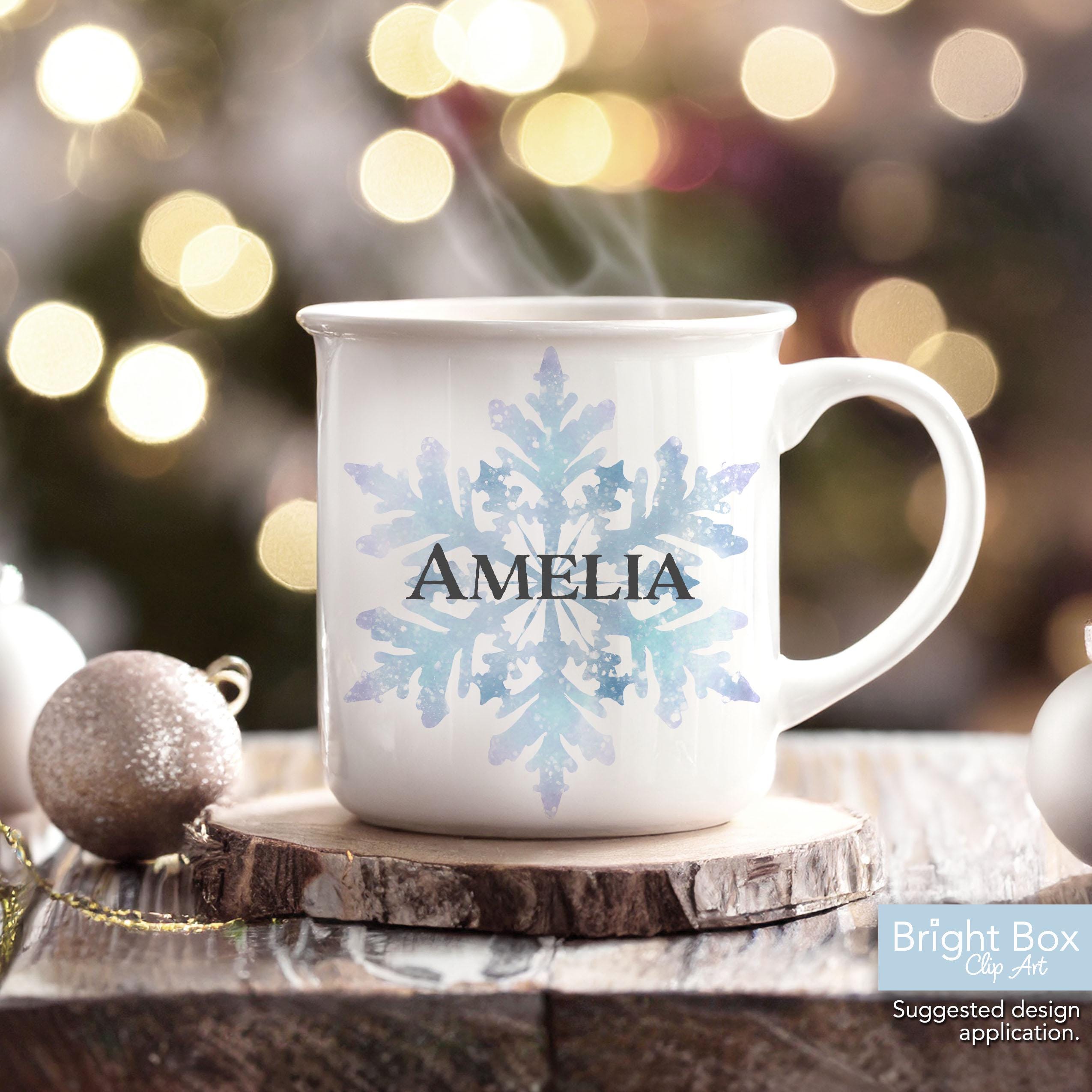 Winter Snowflakes Clip Art Download Blue White Snowflake Clipart ...