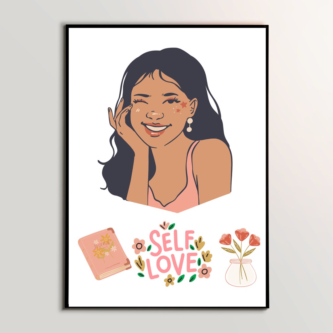 Cute Self Love Digital Prints - Etsy