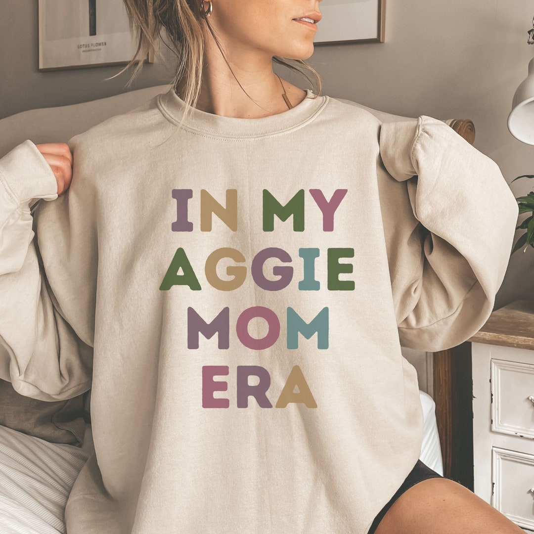 In My Aggie Mom Era Texas Am & Ncat Howdy Shirt, Aggie Mom Sweatshirt ...