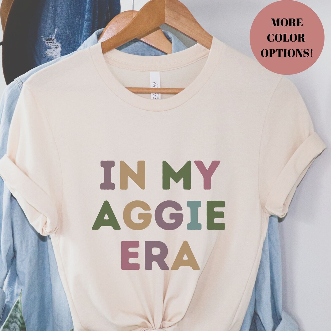 In My AGGIE ERA Texas Am & Ncat Howdy Shirt Unisex Relaxed Wear Aggie ...
