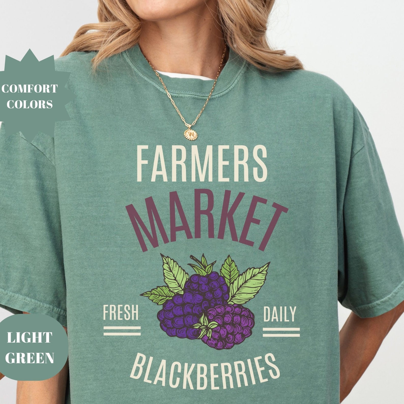 Comfort Colors® Blackberries Shirt Cottagecore Clothing Blackberry T ...