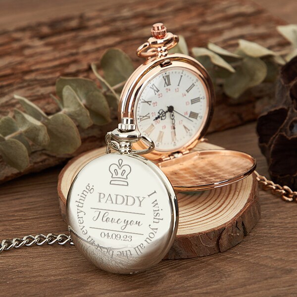 Custom Pocket Watch - Etsy
