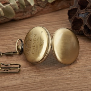 Personalized Engraved Pocket Watch,customized Pocket Watch,groom's Gift ...