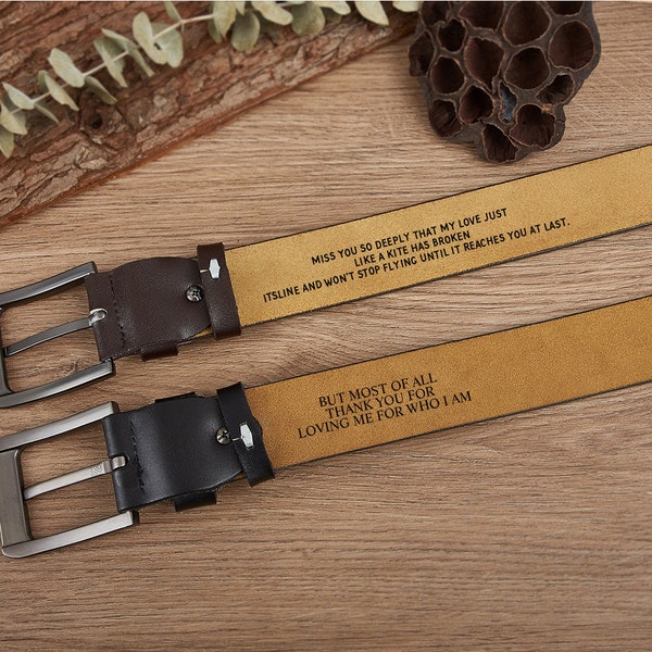 Personalized Belt - Etsy