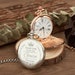 Personalized Engraved Pocket Watch,customized Pocket Watch,groom's Gift ...