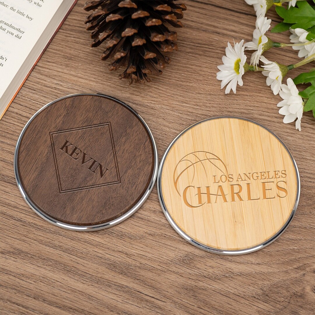 Personalized Wood Wireless Charger,engraved 15W Mobine Phone Charger ...