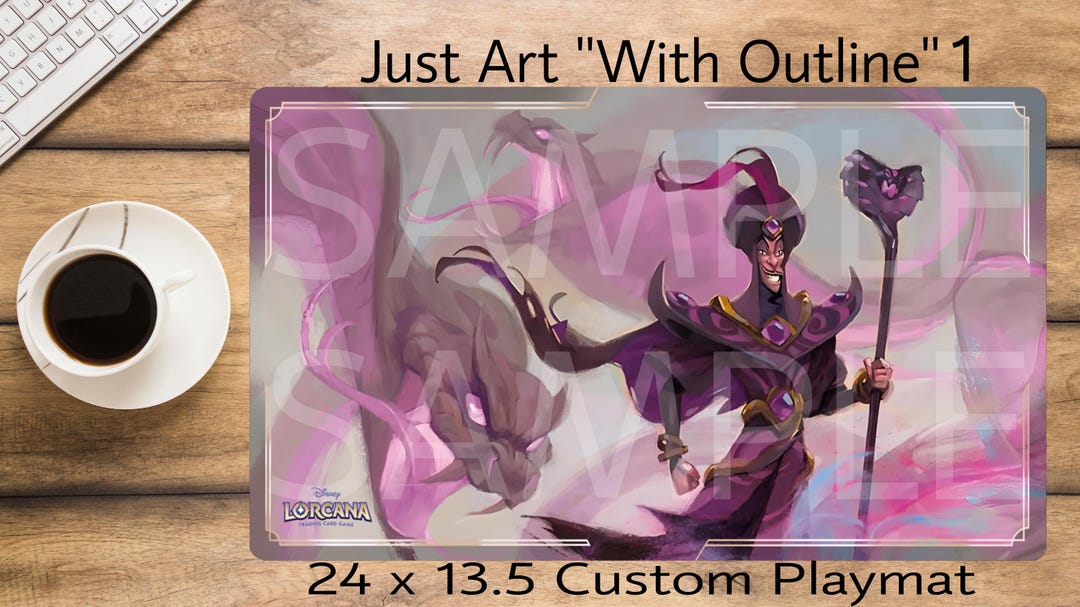 Jafar Custom Extended Stitch Playmat - Etsy
