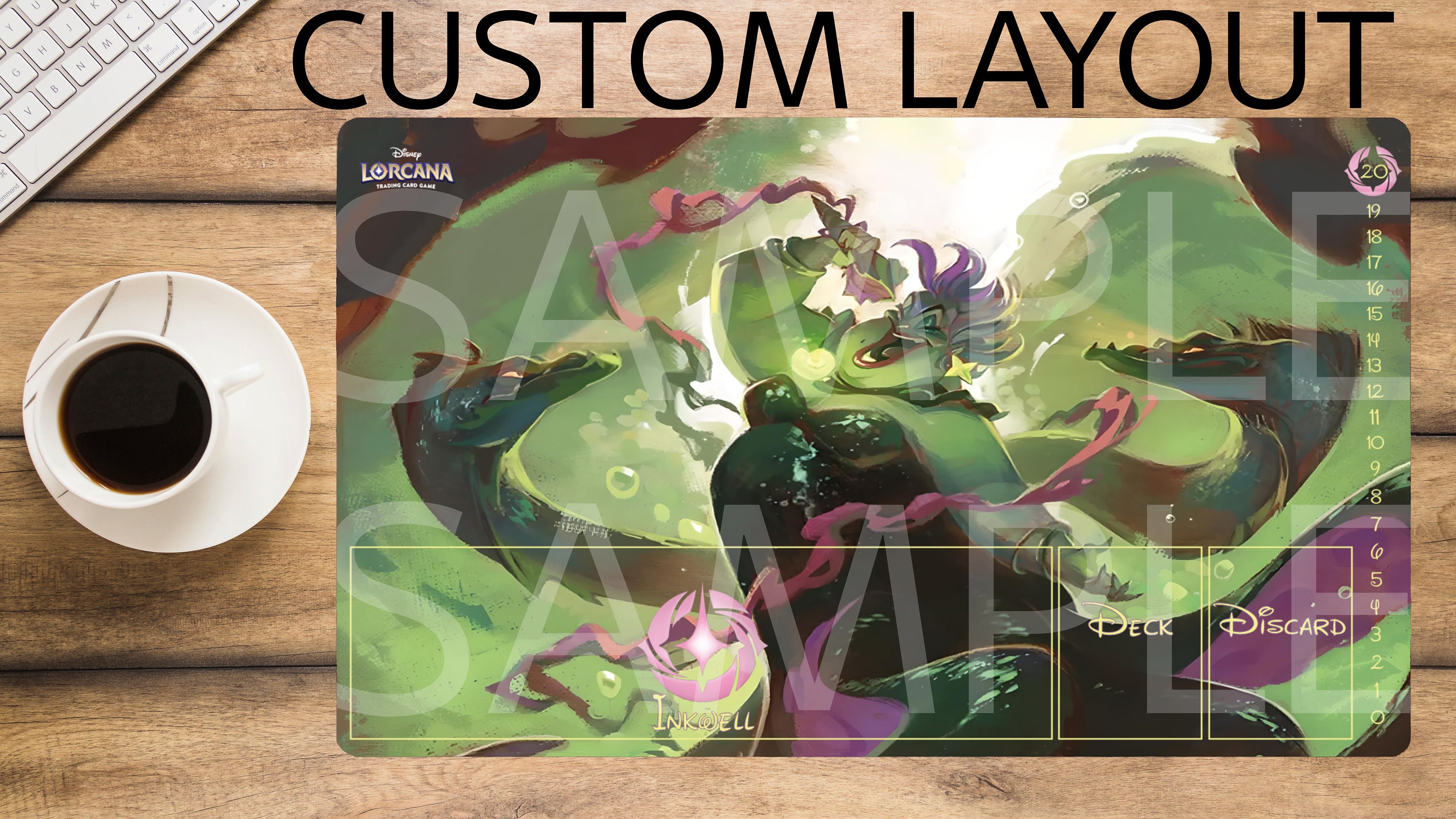 Enchanted Ursula Extended Stitch Playmat - Etsy