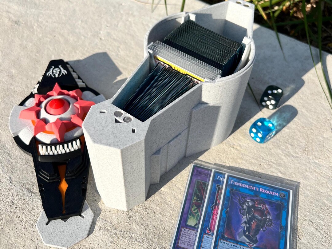 Fiendsmith Requiem Deck Box: 3D Printed Card Storage - Etsy
