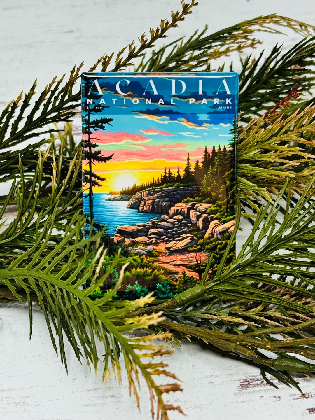 Acadia|national Park Magnets|gifts|small Trinkets|stocking Stuffers ...