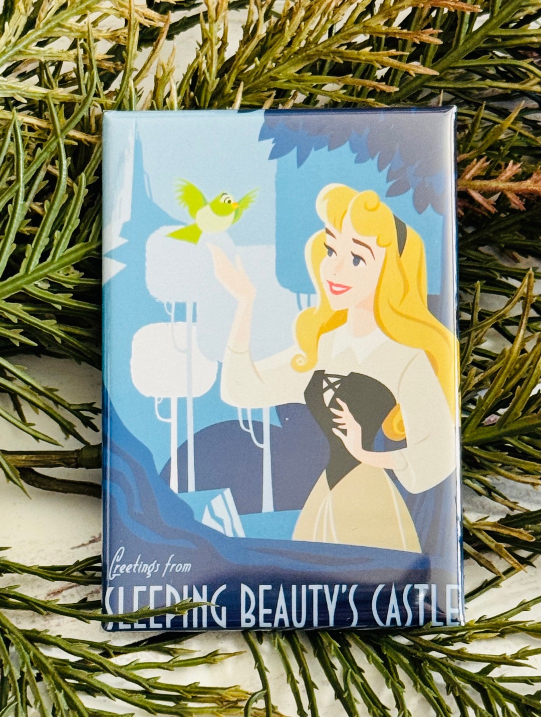 Tired Girl’s Castle/theme Park Magnets/gifts/small Trinkets/stocking ...