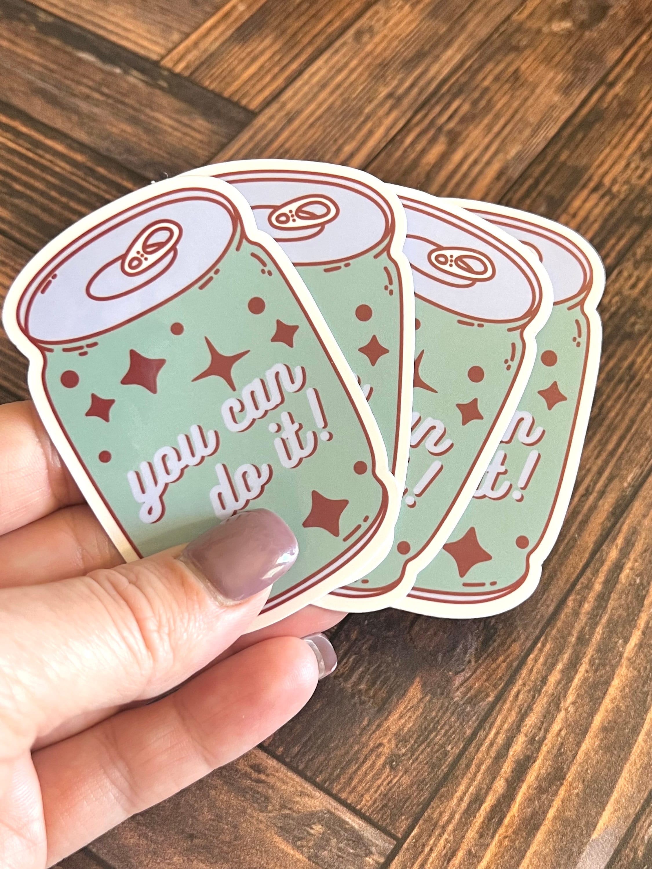 You Can Do It Sticker Gift Cute Sticker Funny Sticker Soda - Etsy