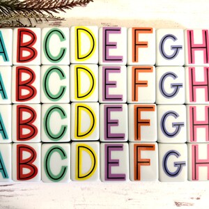 Letters & Numbers for Seaside Escape; Mahjong Tiles; Game Tiles; Viral ...