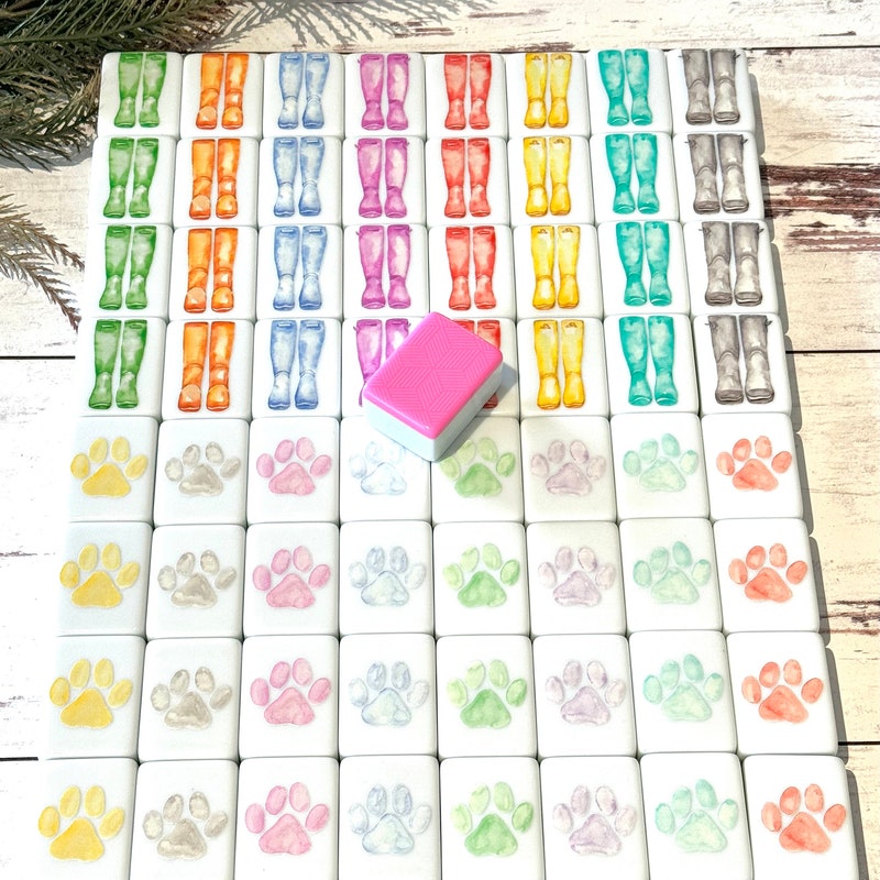 Paw Print Tile - Etsy