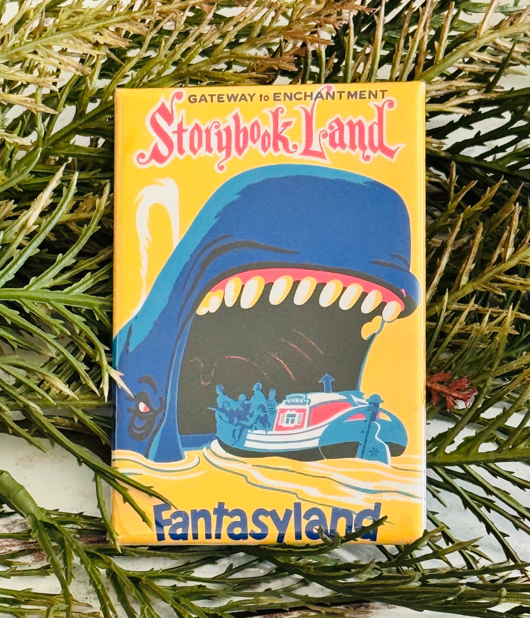 Boat Ride With Whale/theme Park Magnets/gifts/small Trinkets/stocking ...