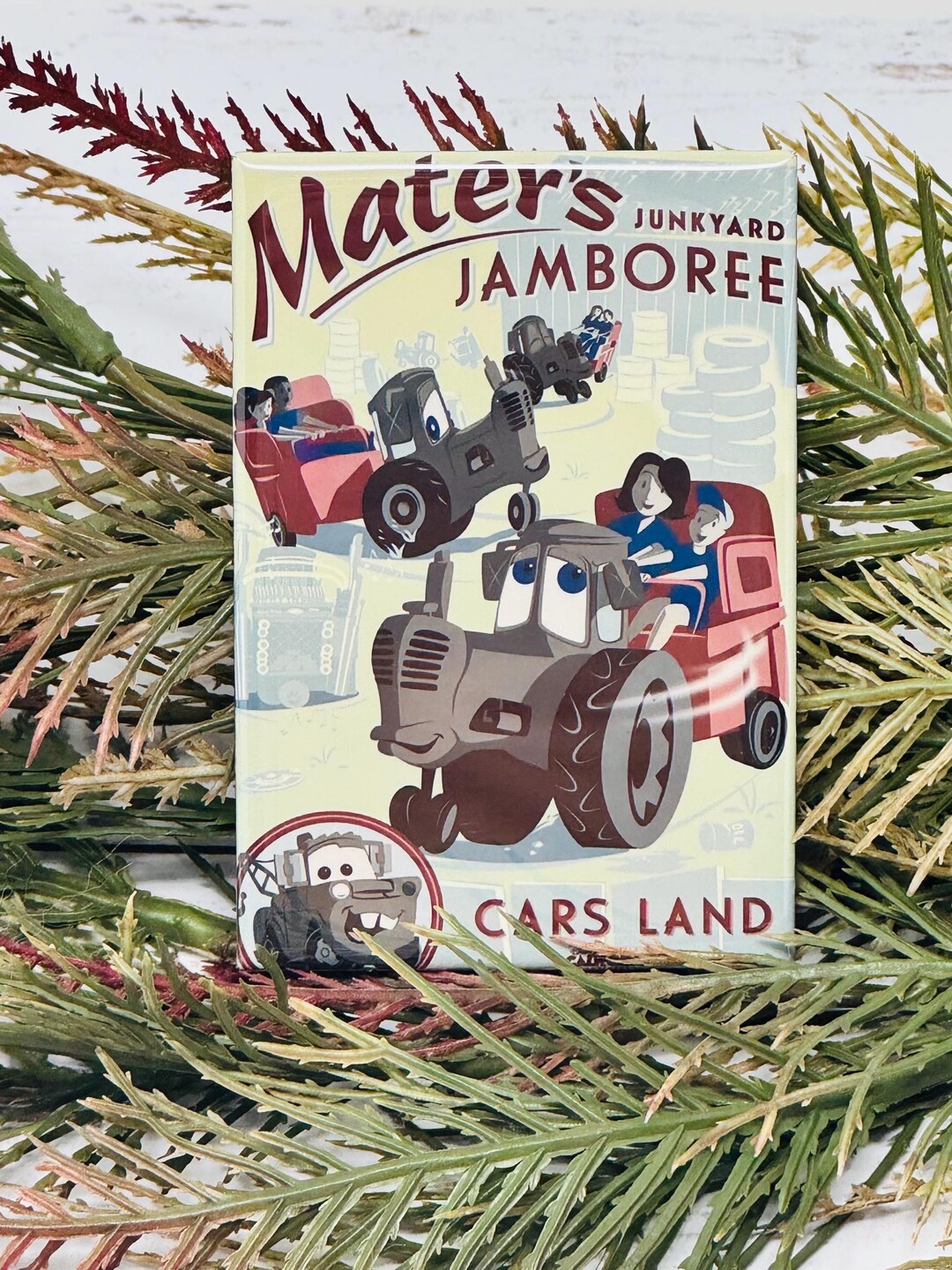 Tow Truck Party/theme Park Magnets/gifts/small Trinkets/stocking ...