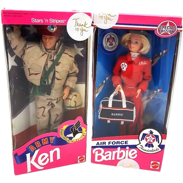 Army Ken Barbie - Etsy