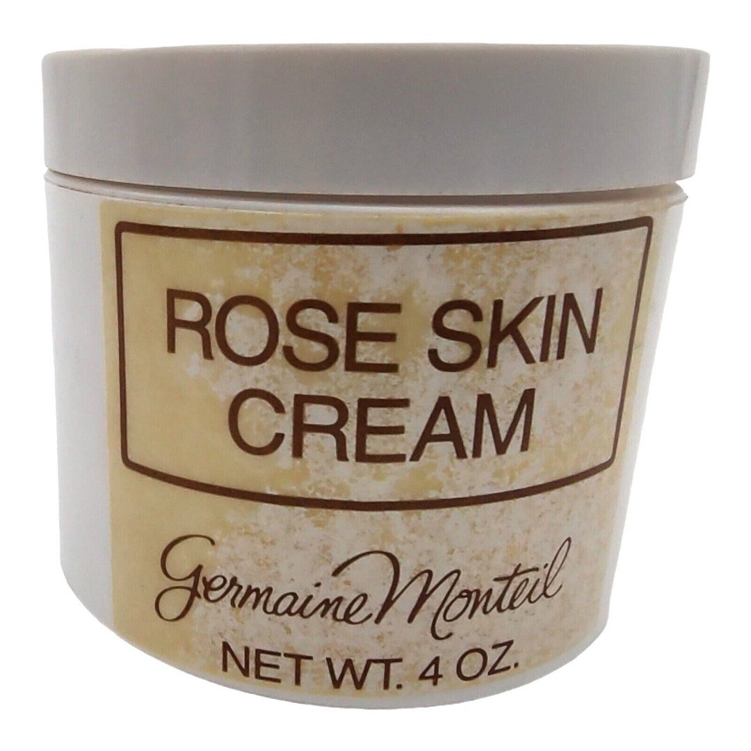 RARE Vintage Germaine Monteil Rose Skin Cream Full Jar Beauty Movie ...