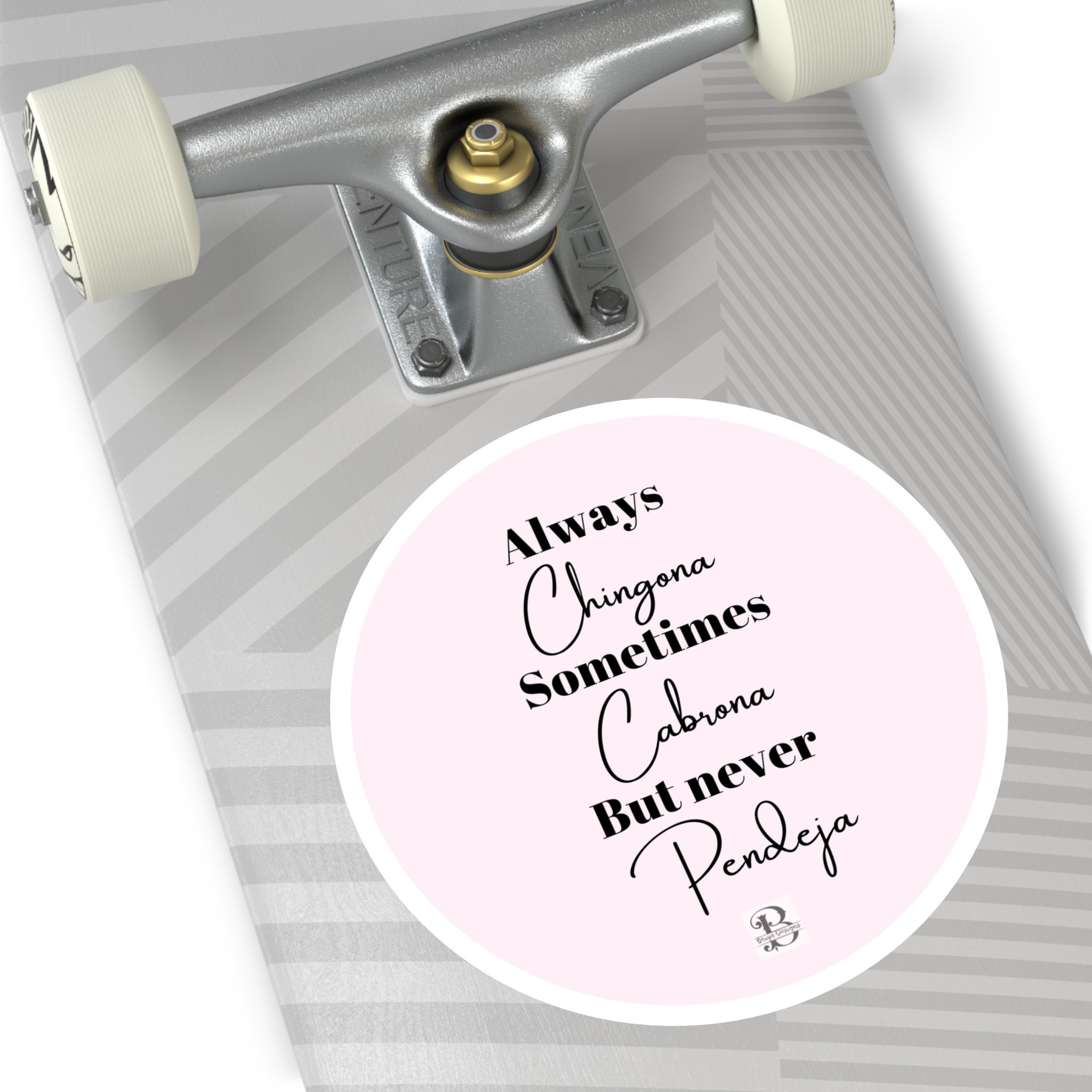 Chingona and Cabrona Round Stickers, Indooroutdoor - Etsy