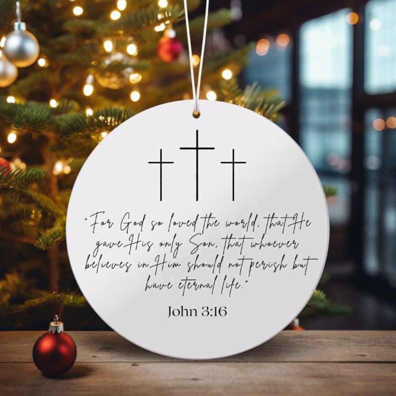 Scripture Ornaments - Etsy