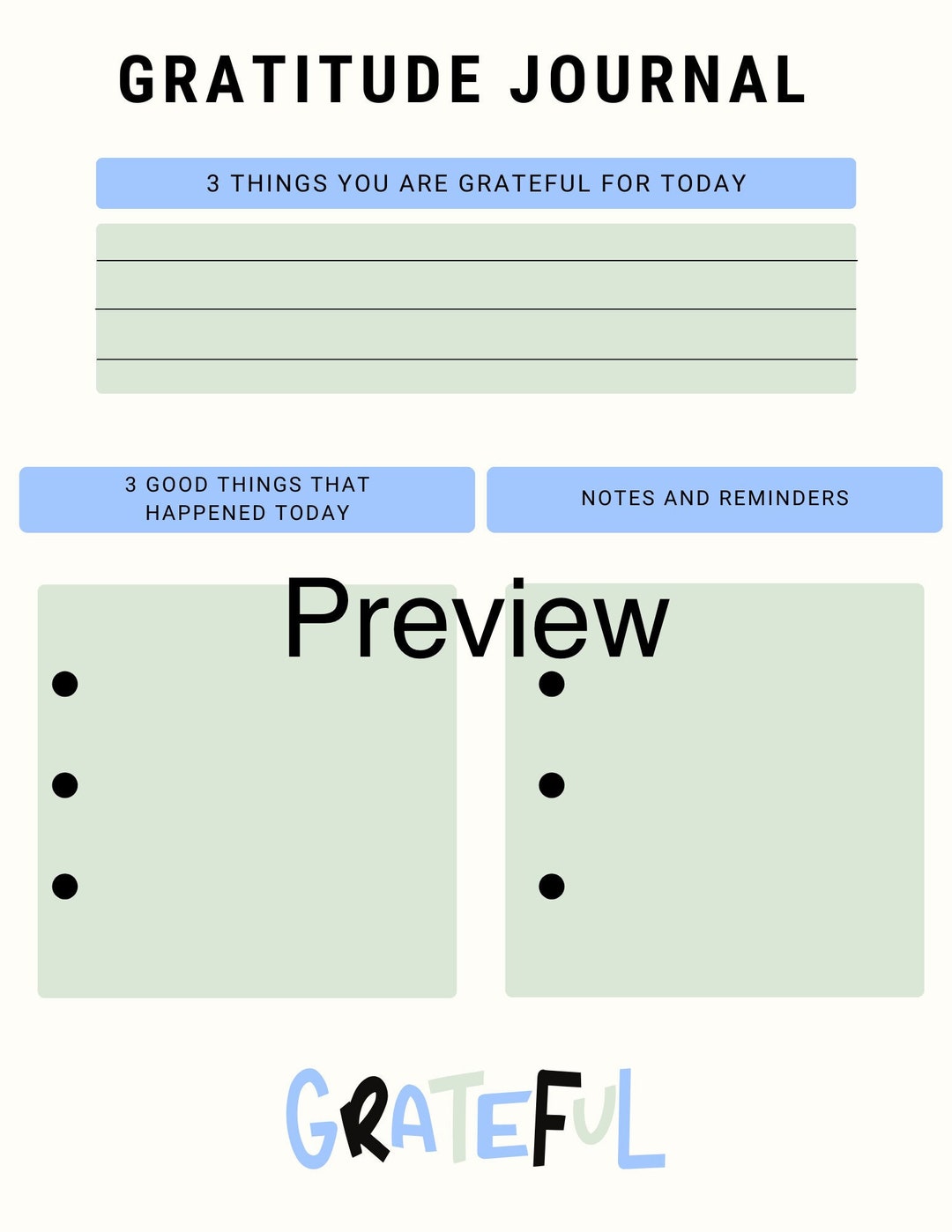 Gratitude Check In - Etsy