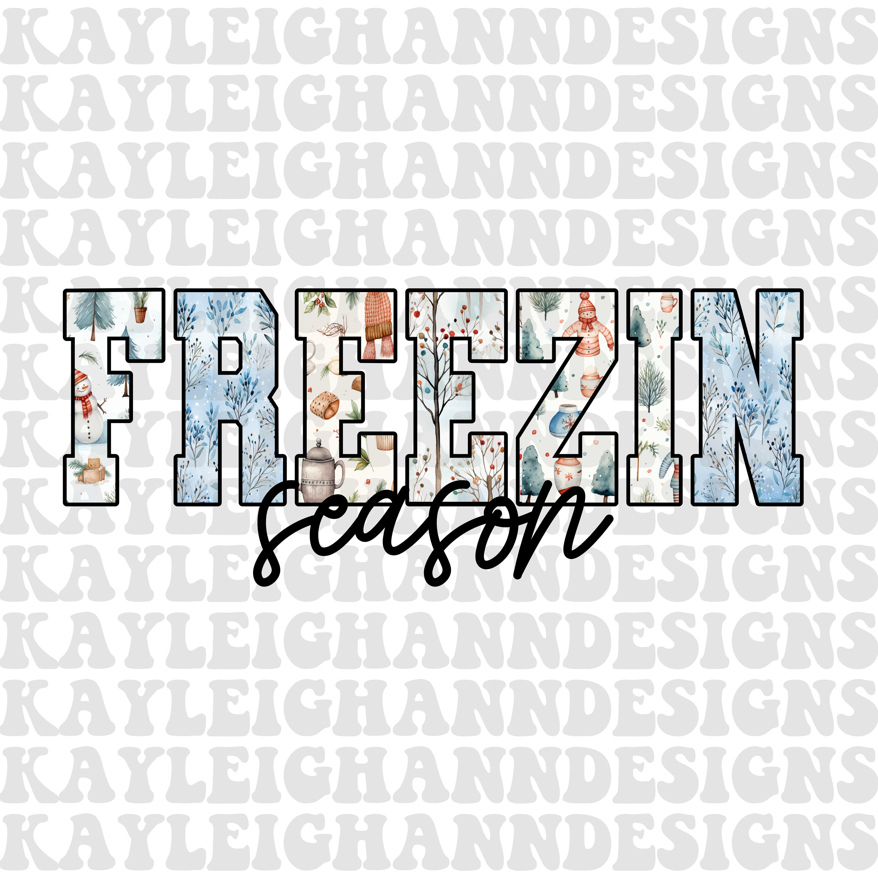Freezin Season PNG - Etsy