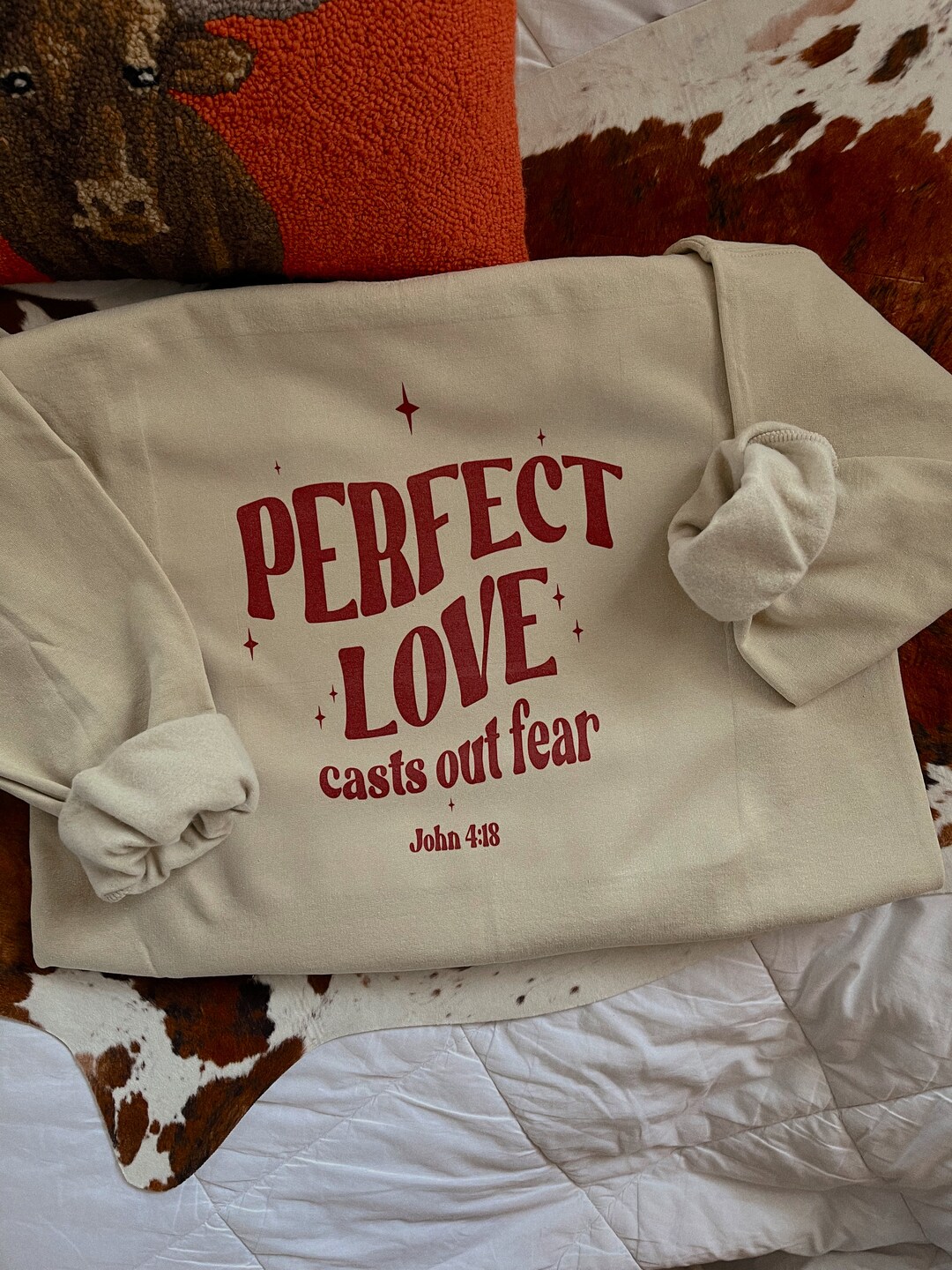 Perfect Love Cast Out Fear - Etsy