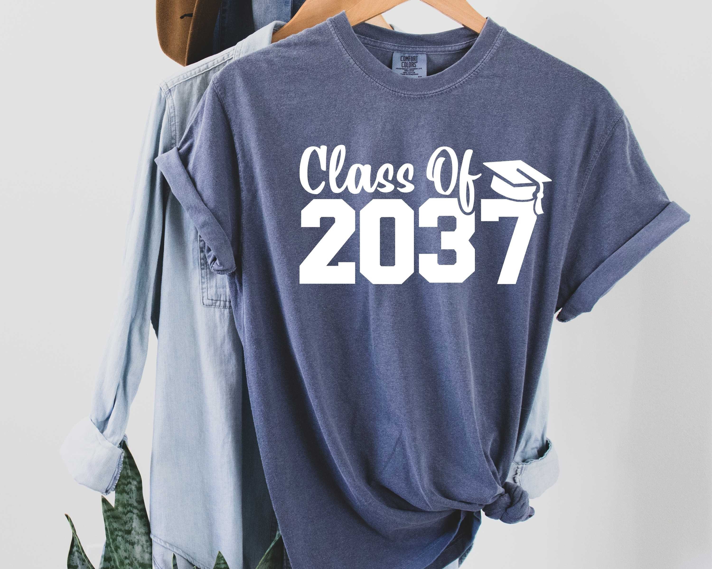 Class of 2037 Shirt, Growing up Shirt, Graduation Gift, 2037 Shirt ...