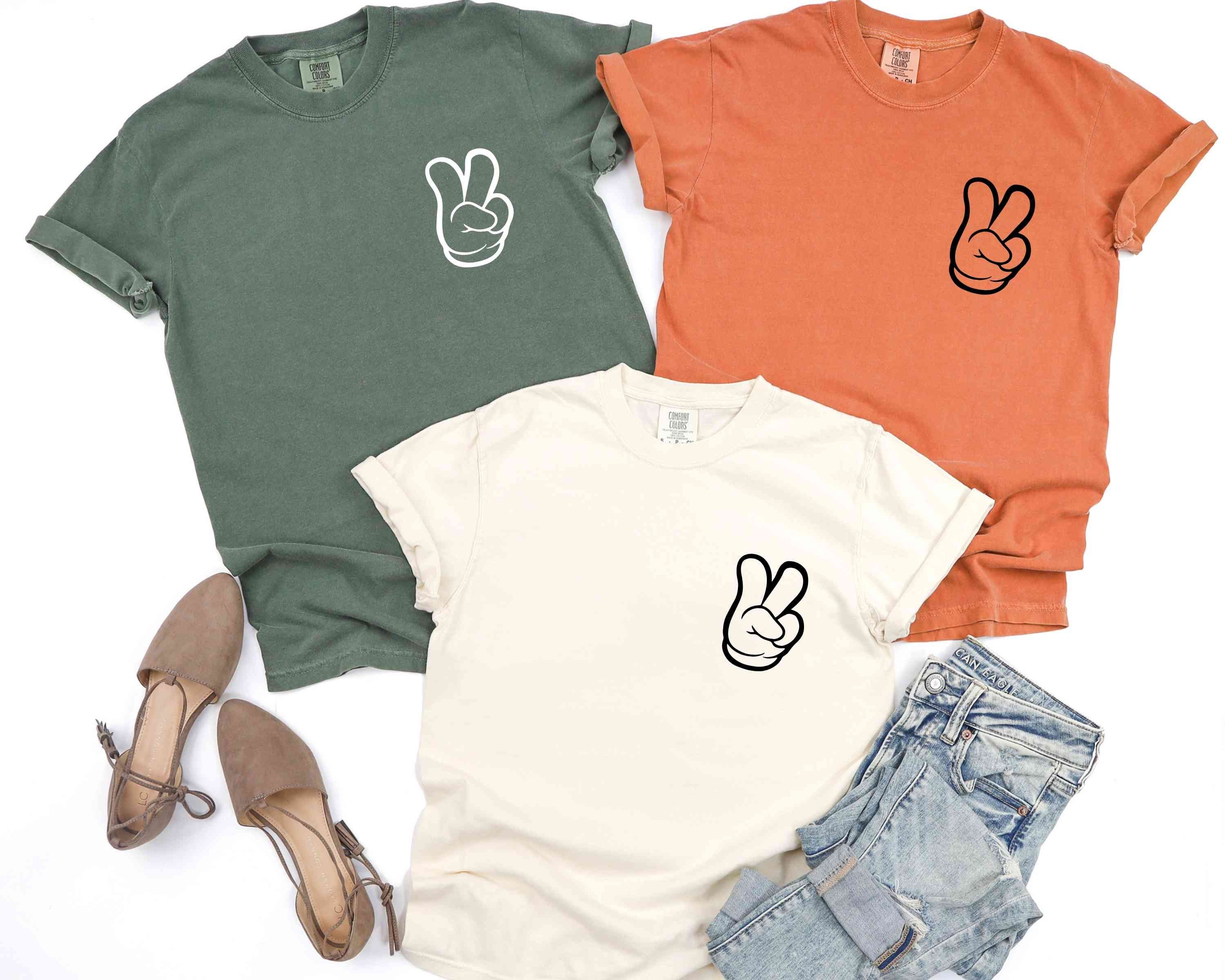 Disney Peace Sign Shirt,disney Shirts,gift for Dad Shirt,magical Shirt ...