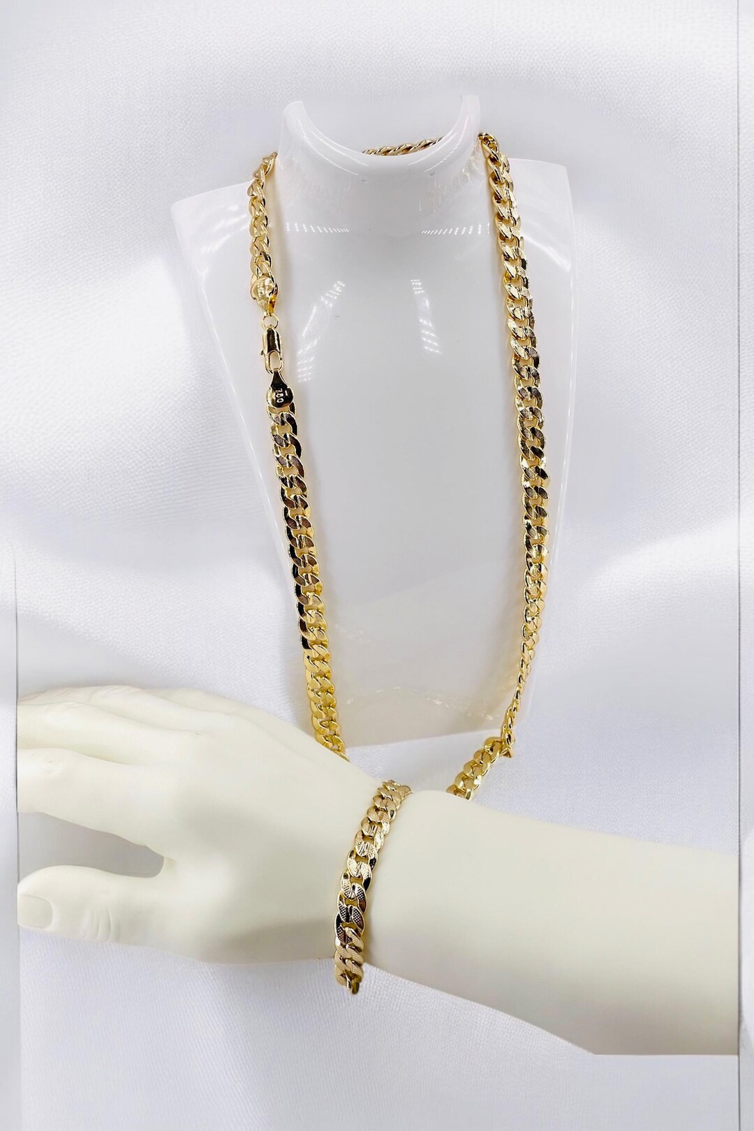 Jewelry Set for Men, Jewelry Set for Men/cuban Link Chain, Bracelet for ...