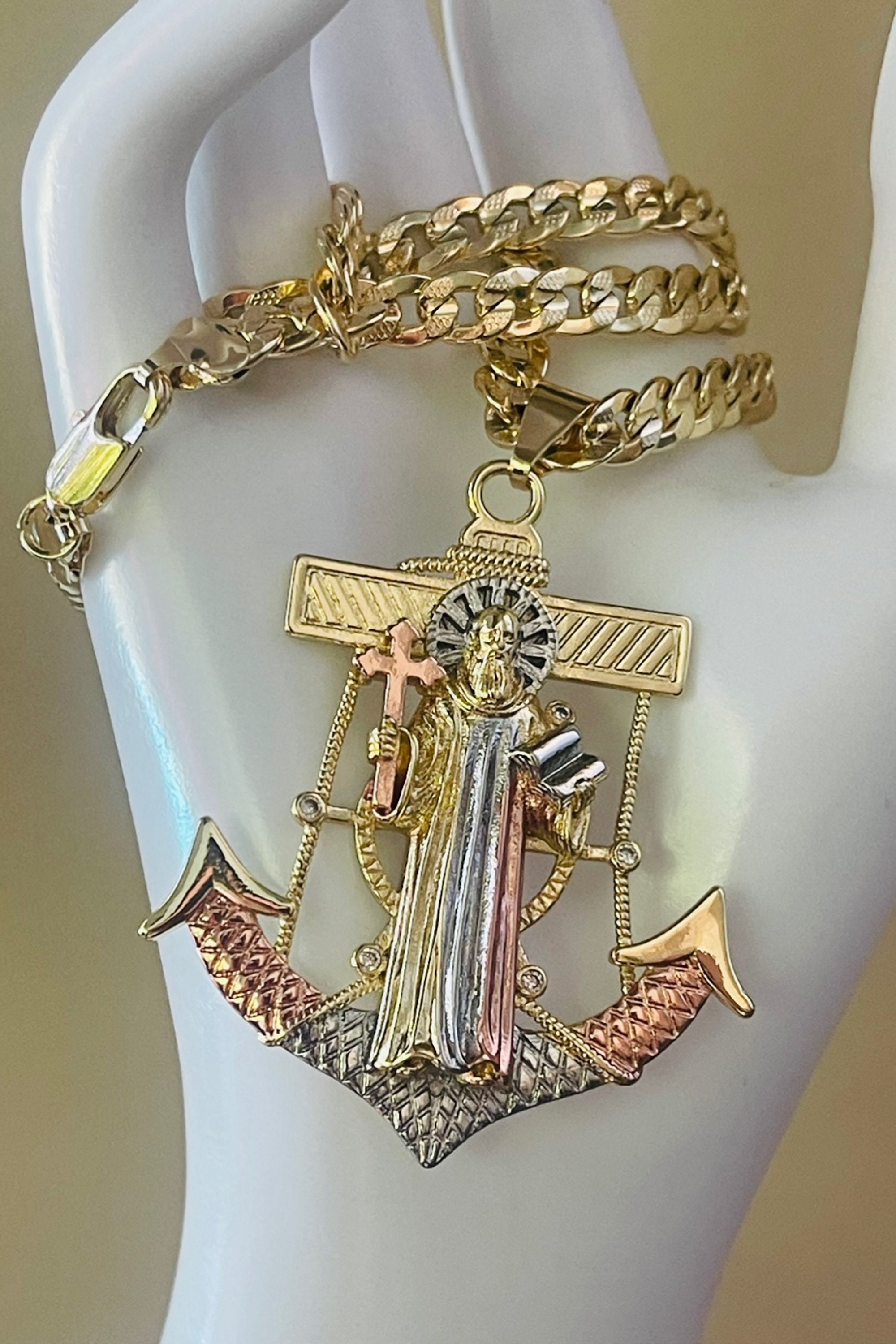 Saint Jude Thaddeus, Saint Benedict, Virgin of Guadalupe, Necklaces for ...