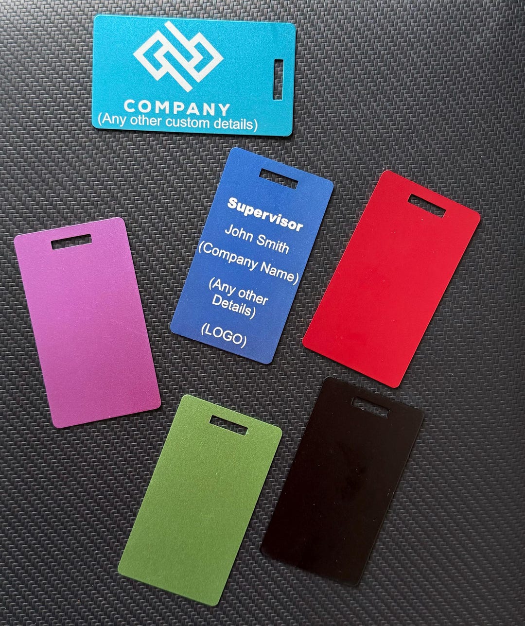 Custom Metal Comapny ID Badge Logo Id Customizable Badge, Professional ...