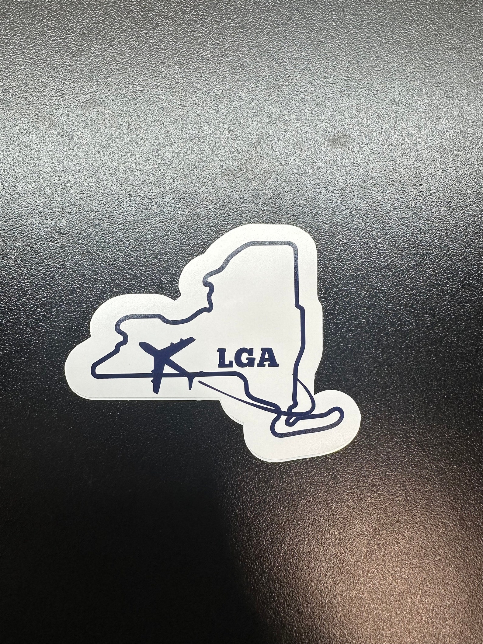 Custom Airport Code Vinyl Decal Sticker | IATA Code | Any State With ...