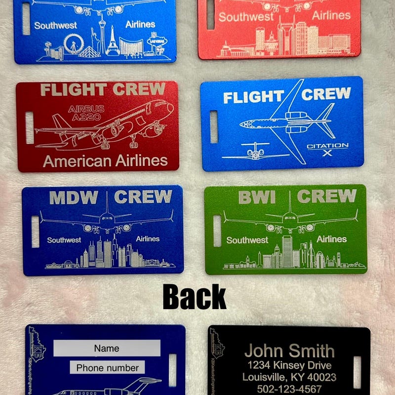 Gold Crew Tag - Etsy