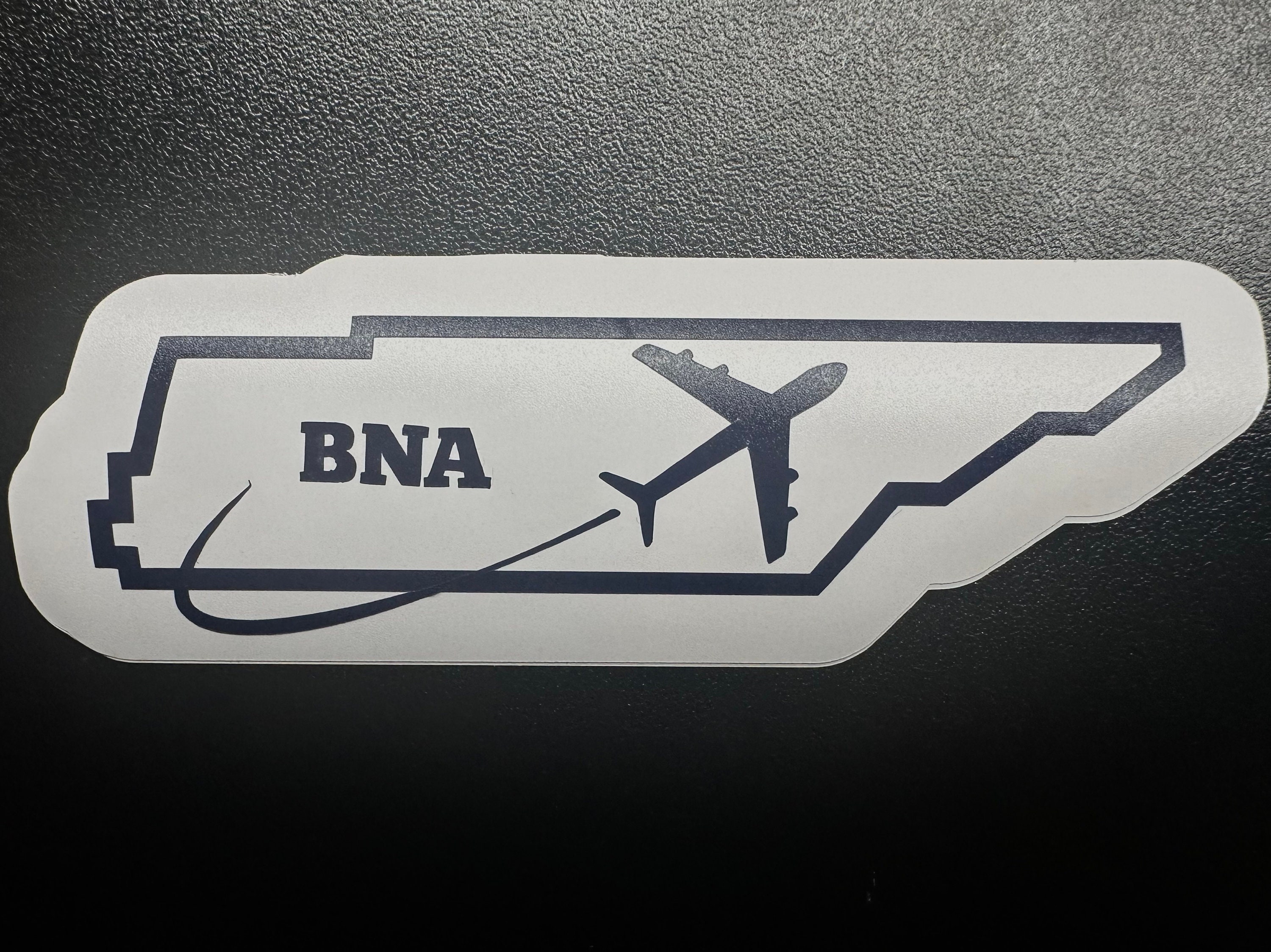 Custom Airport Code Vinyl Decal Sticker IATA Code Any State With ...