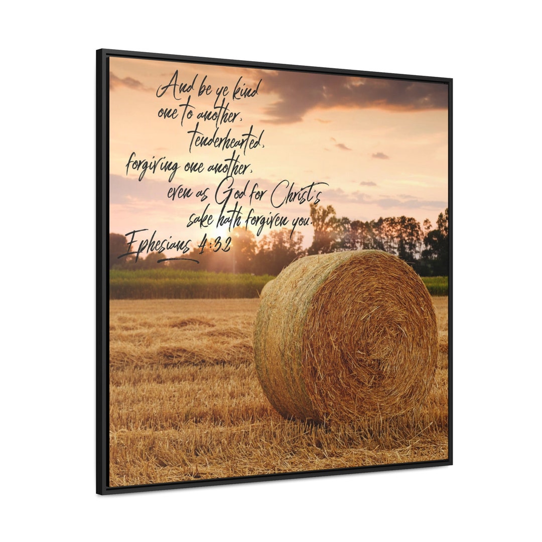 And Be Ye Kind One to Another...inspirational Wall Art, Home Decor ...