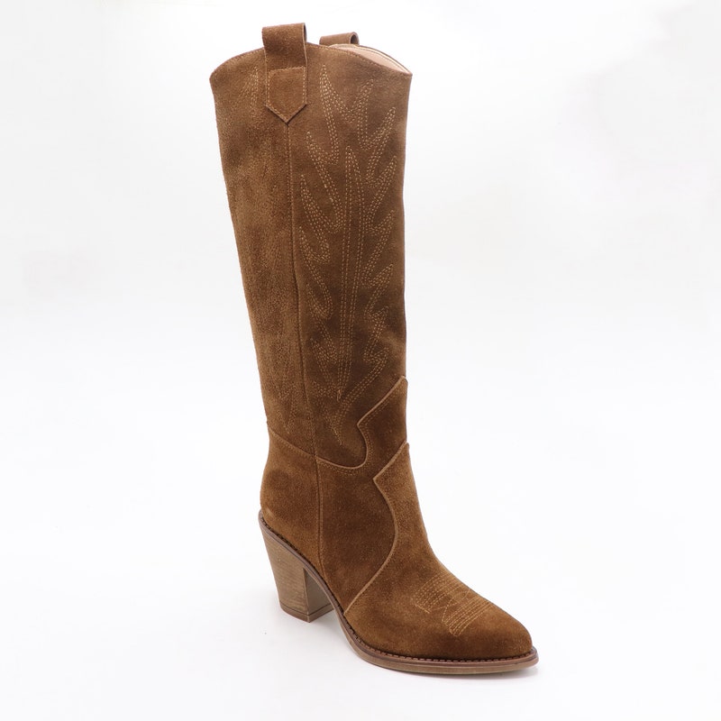 Ladies High Leather Boots - Etsy