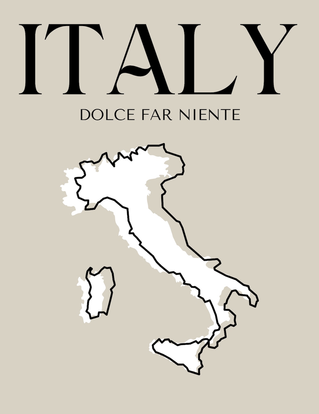 Italy Coffee Table Book Template - Etsy