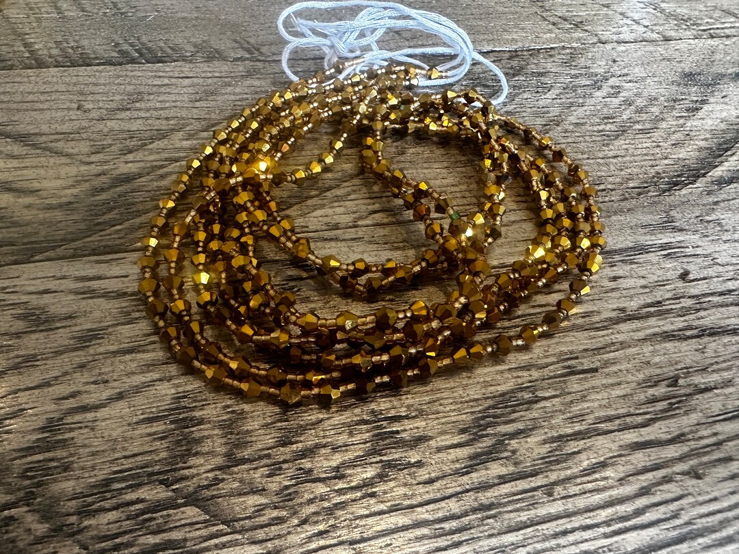 Artisanal Elegance: Ghanaian Handmade Waist Beads With Genuine Cotton ...