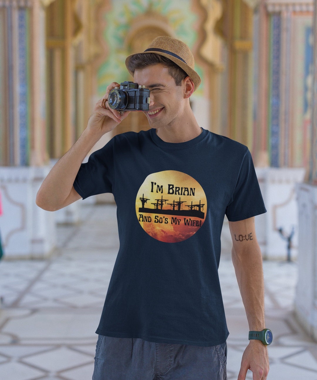 Monty Python the Life of Brian T Shirt, Mens I'm Brian Tshirt, Womens ...