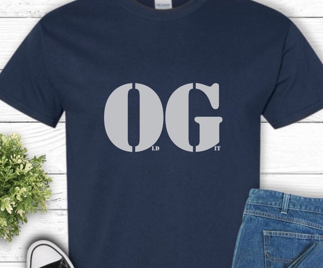 Old Git T Shirt, Old Git Tshirt, OG T Shirt, OG Tshirt, Old Man T Shirt ...
