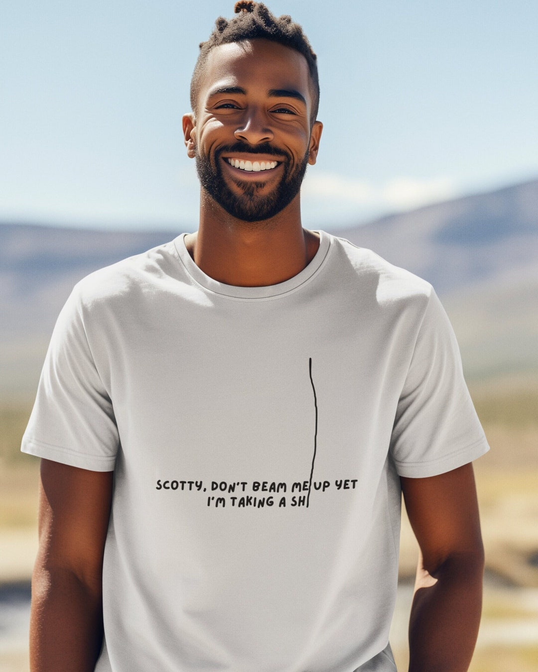 Funny Joke Sci-fi T Shirt, Mens Comedy Text Tshirt, Gift for Him, Gift ...