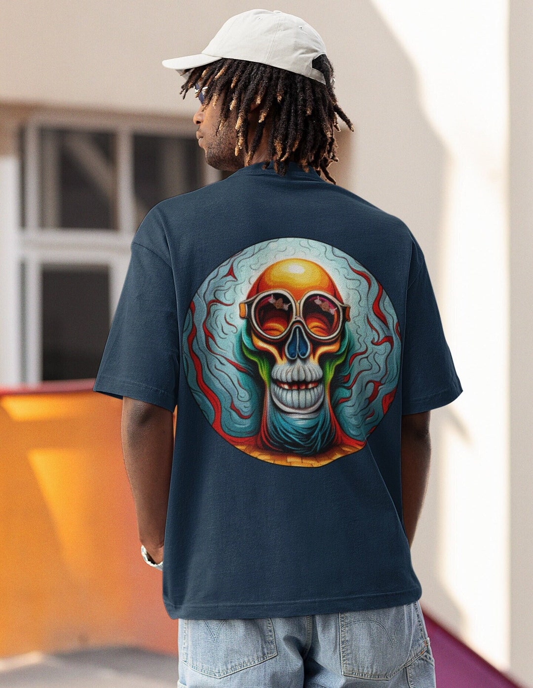 Backprinted Rude Lobster Skull T Shirt, Mens Graffiti Tshirt, Dad Funny ...