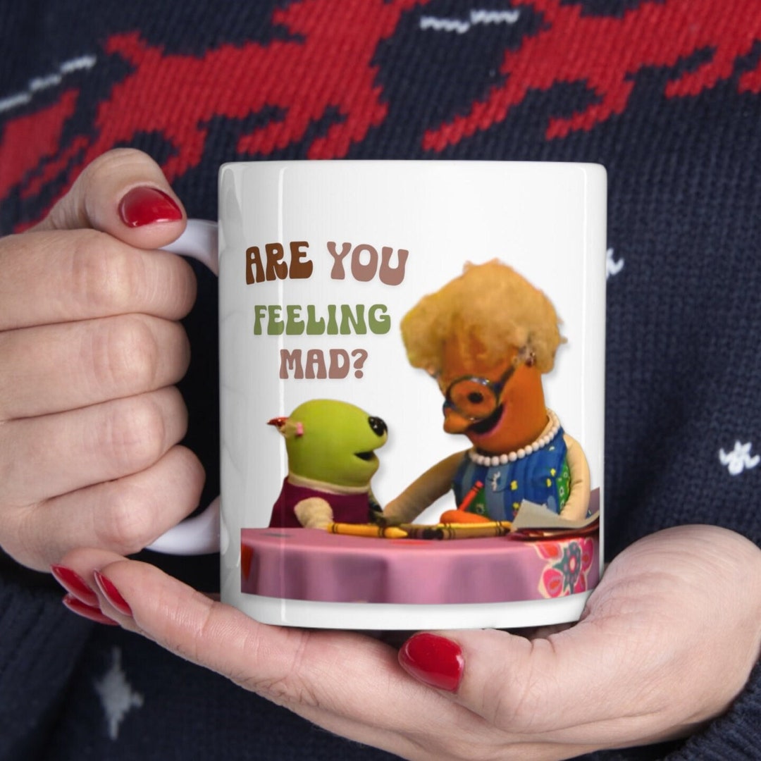 Mona Nanalan Are You Feeling Sad Cute Mug, Who's That Wonderful Girl ...
