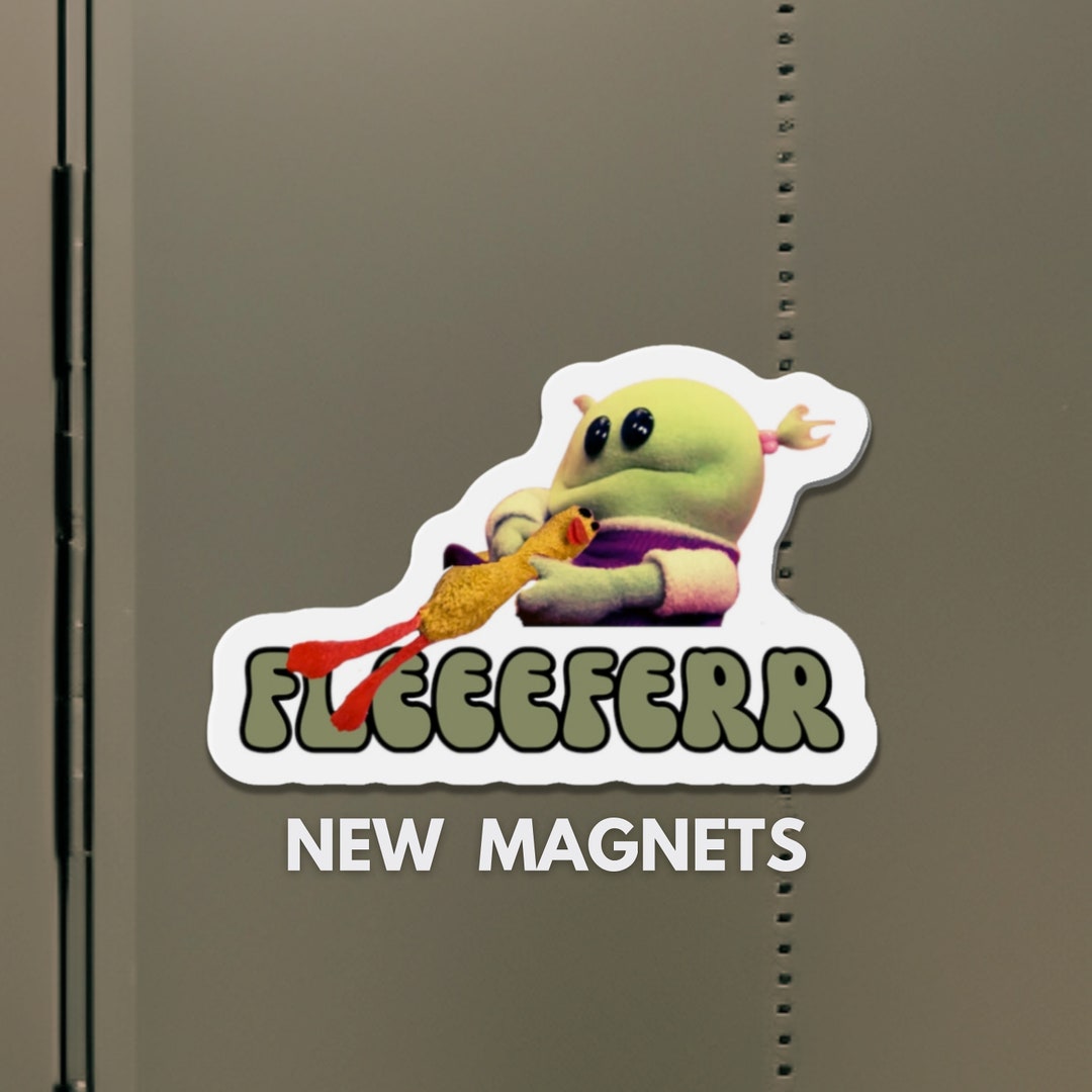 Nanalan MAGNET, Die-cut Fleefer Sticker, Locker, Laptop Sticker, Cute ...