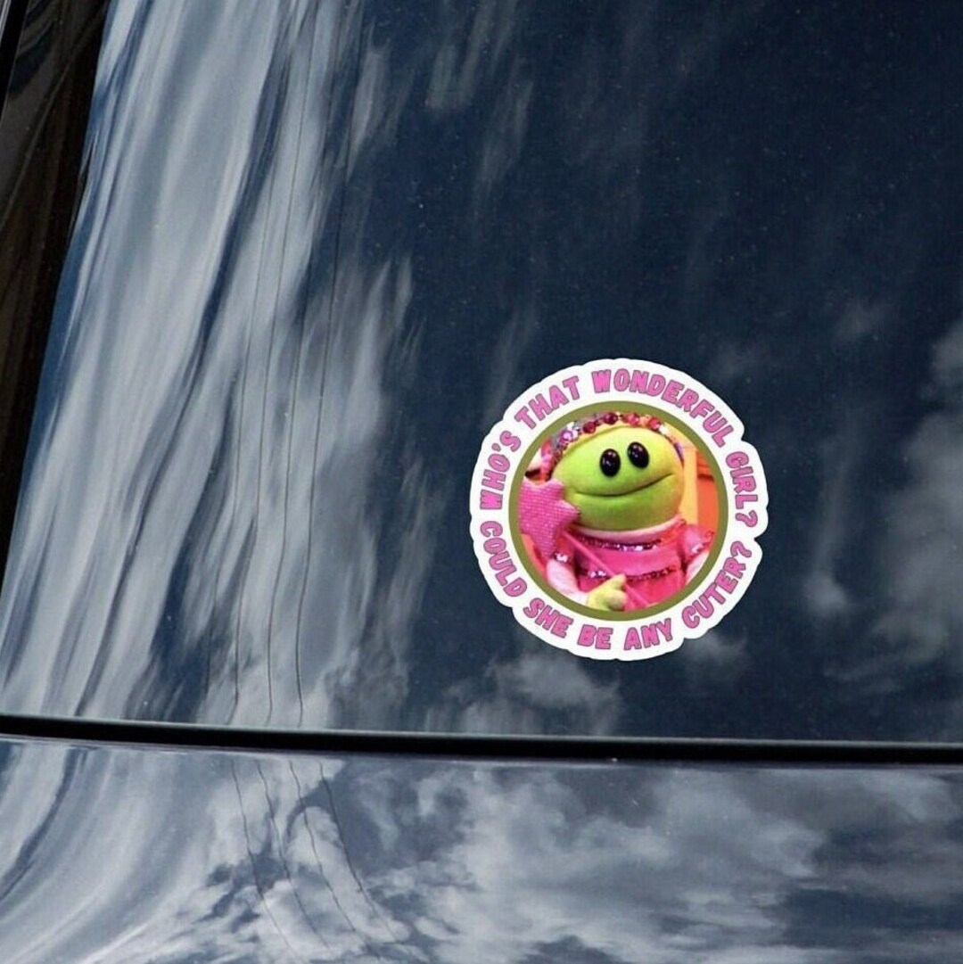 Nanalan Who's That Wonderful Girl Kiss Cut and Vinyl Stickers, Mona ...
